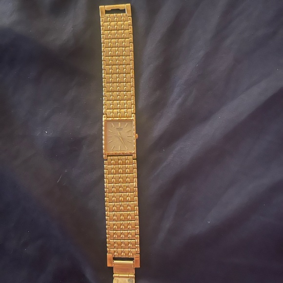Jewelry | Seiko Vintage Gold Square Face Watch | Poshmark